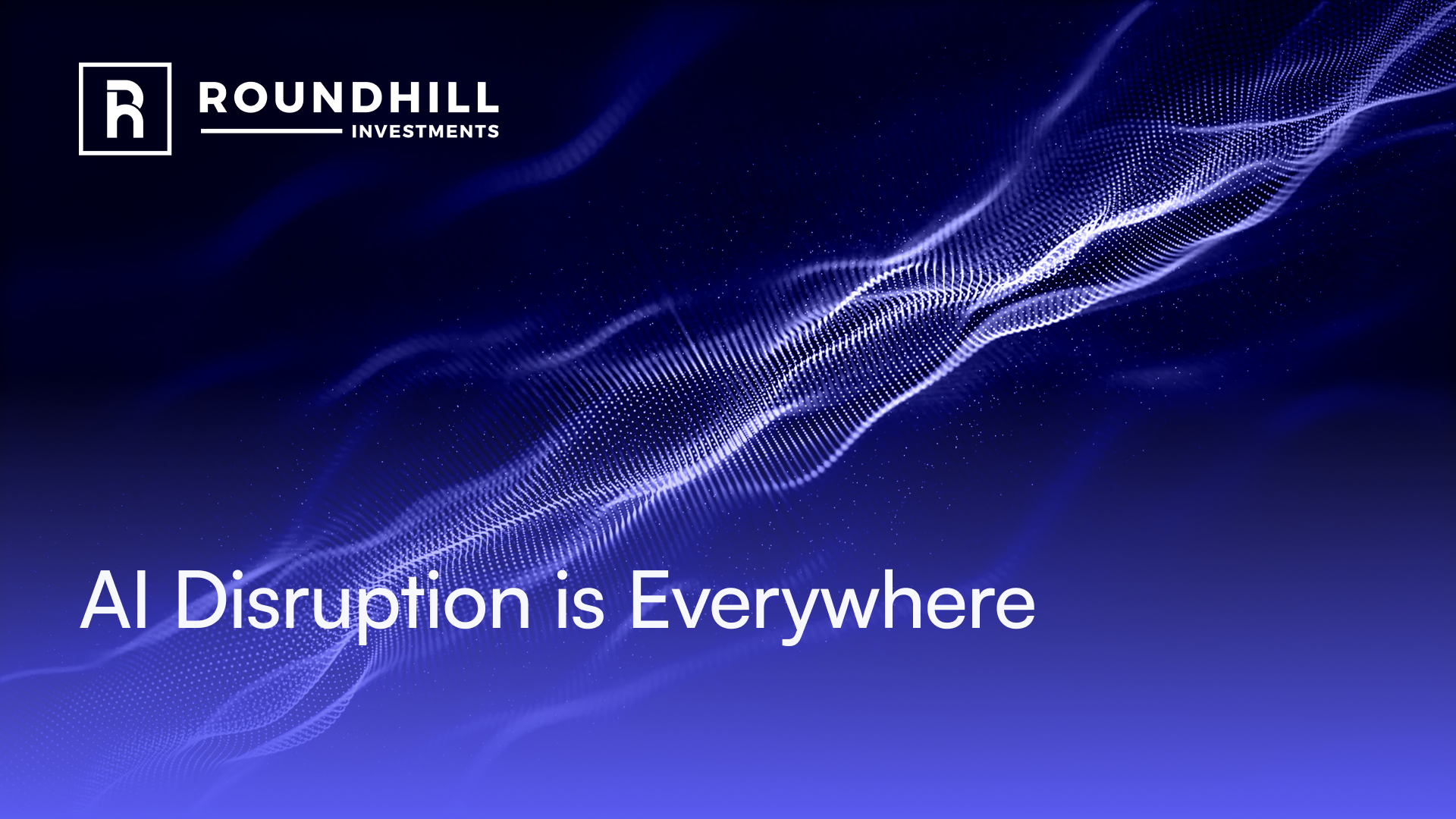 AI Disruption is Everywhere